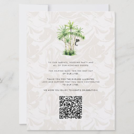 Costa Rica | Illustrated Wedding Weekend Invitation | Zazzle