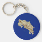 Costa Rica Folk Art Pura Vida Keychain | Zazzle.com