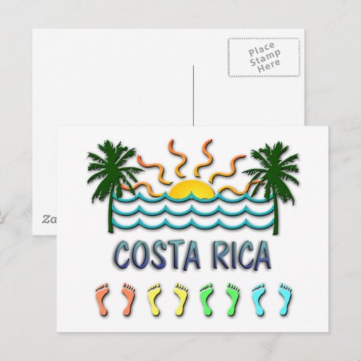 Costa Rica Postcard | Zazzle