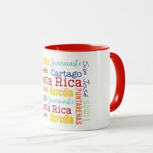 Costa Rica Provinces Coffee Mug | Zazzle