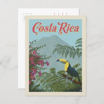Costa Rica | Save the Date Invitation Postcard | Zazzle