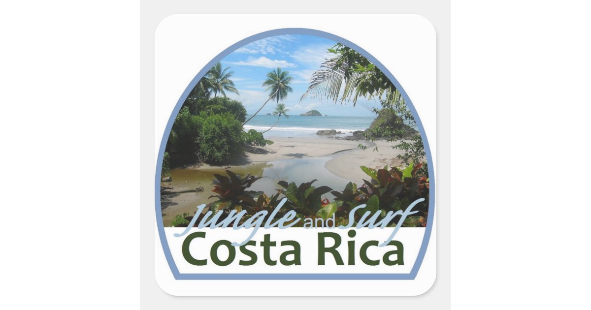 Costa Rica Sticker | Zazzle