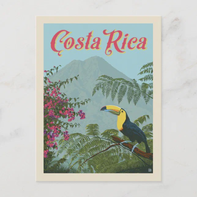 Costa Rica | Toucan Postcard | Zazzle