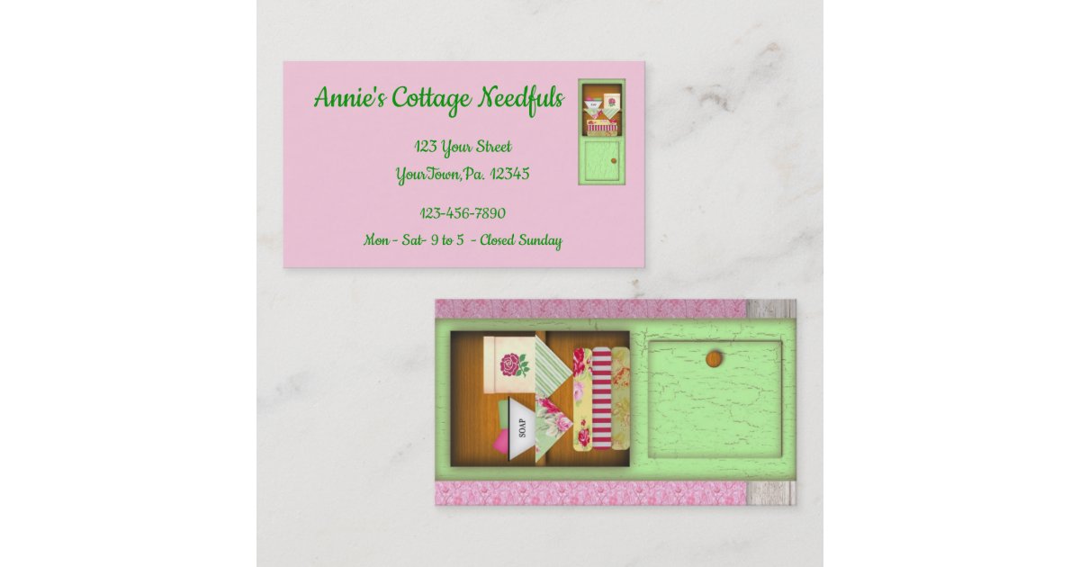 Cottage Hutch Profile Card | Zazzle