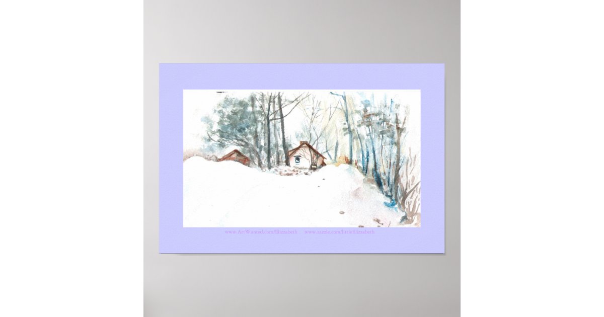 Cottage Poster | Zazzle