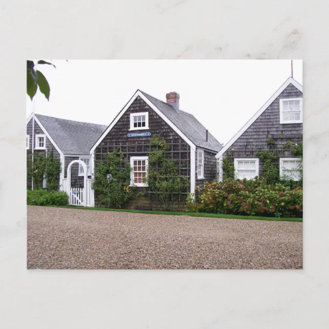Cottage Trio Postcard | Zazzle