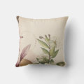 Cottagecore Floral Design Throw Pillow | Zazzle