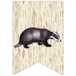 Cottagecore Woodland Animal Bunting Bunting Flags | Zazzle