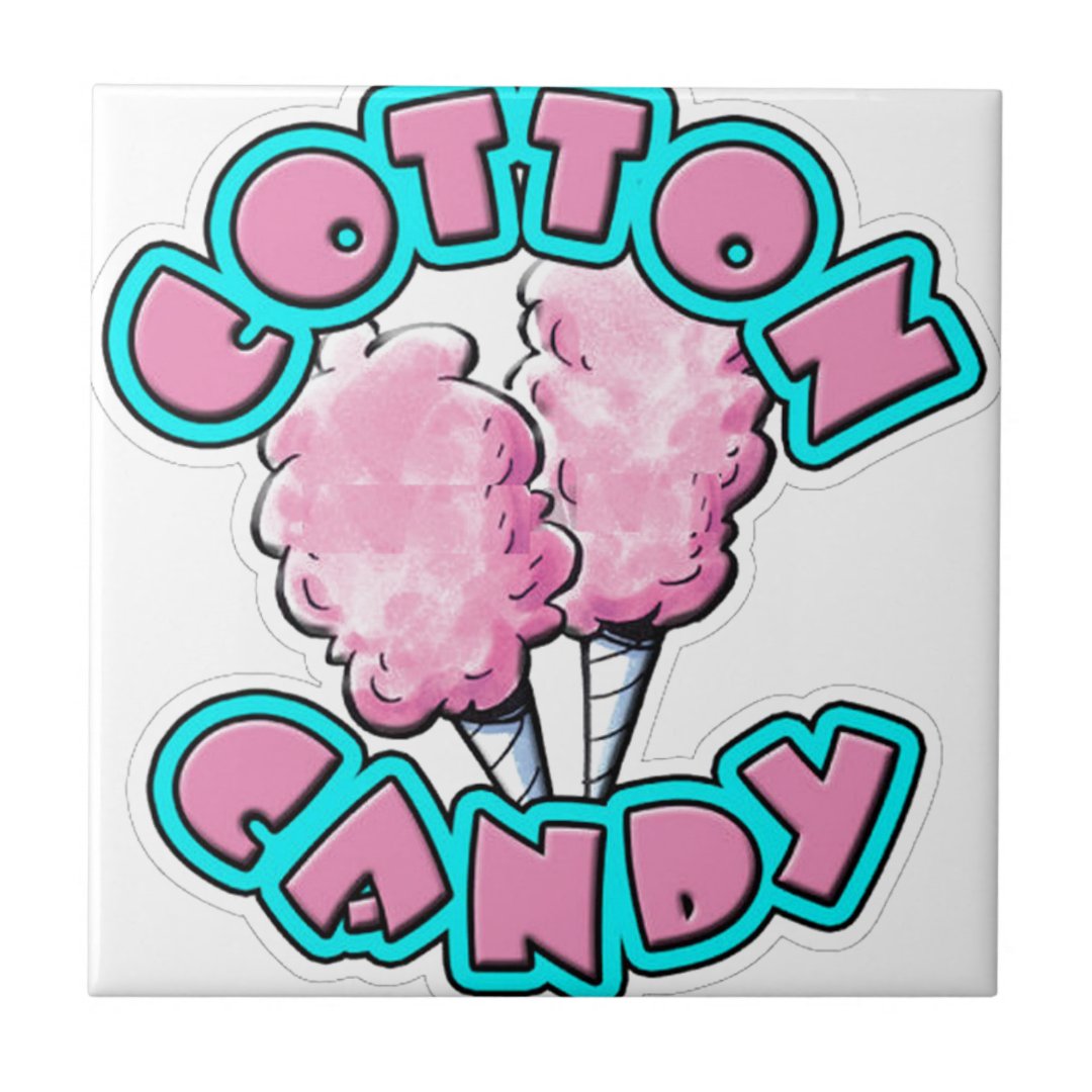 Cotton Candy Tile | Zazzle