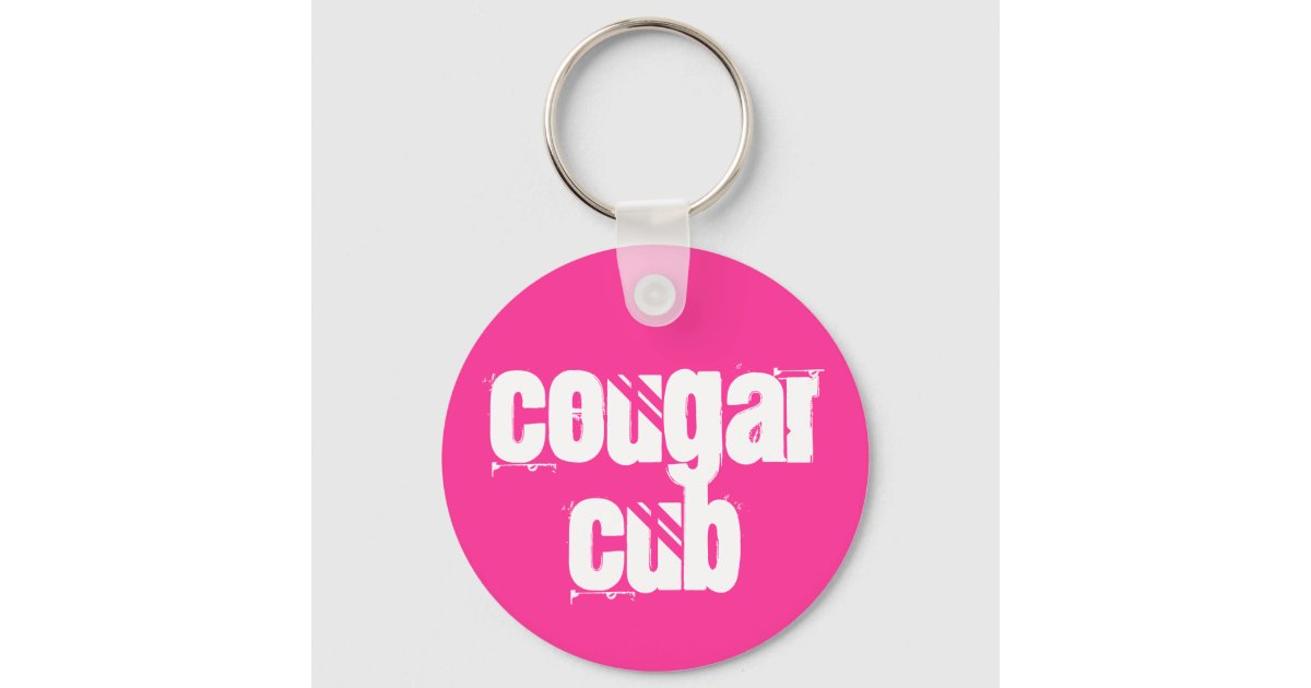 Cougar Cub Keychain | Zazzle