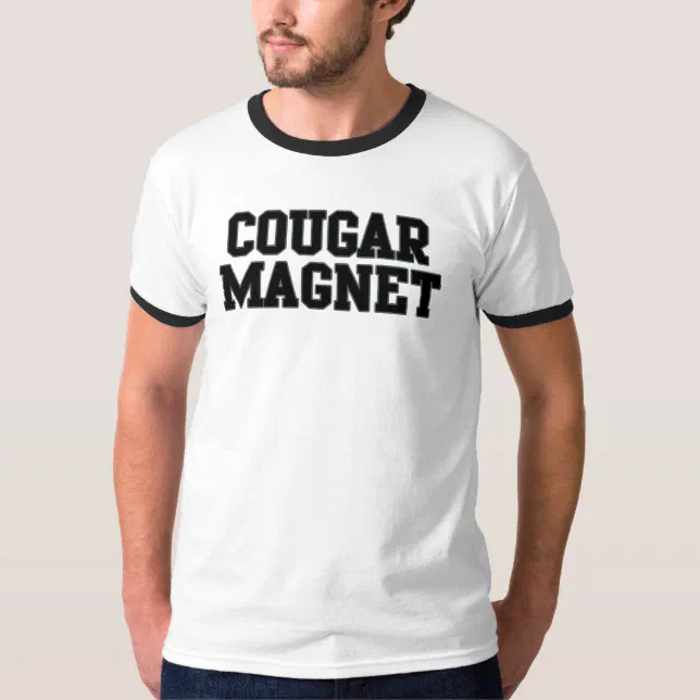 Cougar Magnet T-Shirt | Zazzle