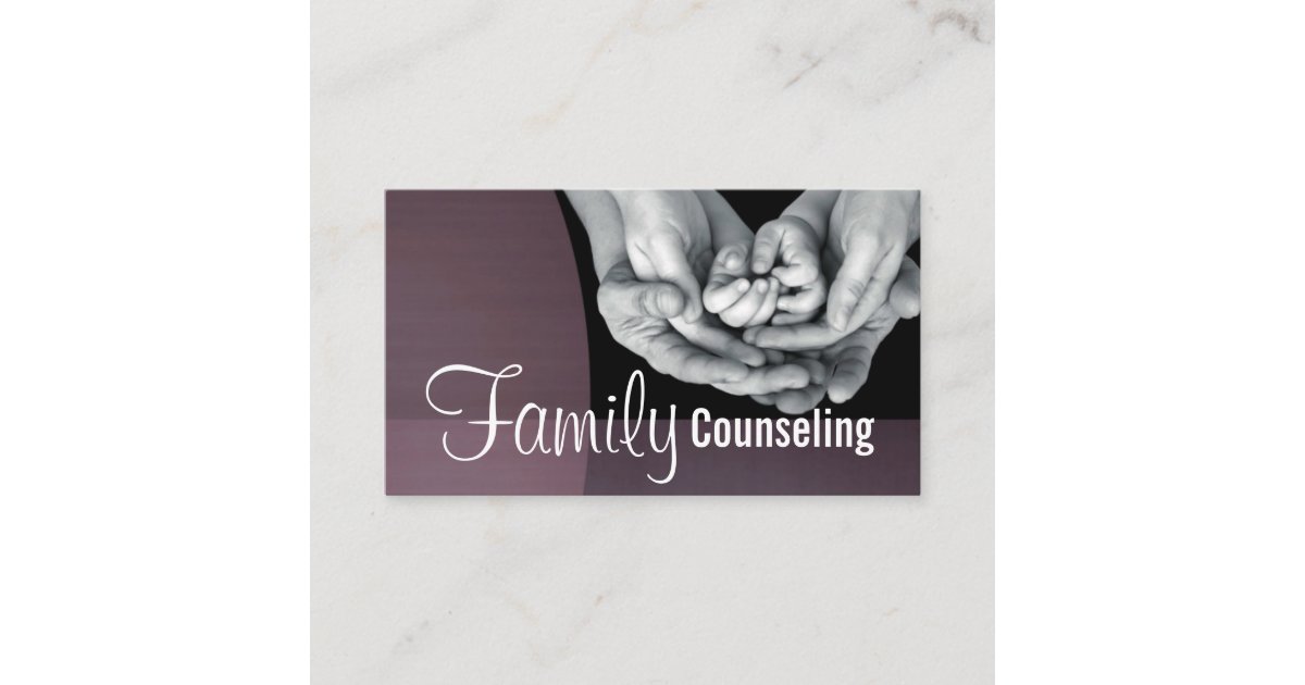 Counseling Business Card | Zazzle