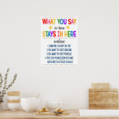 Counseling Office Confidentiality Poster | Zazzle
