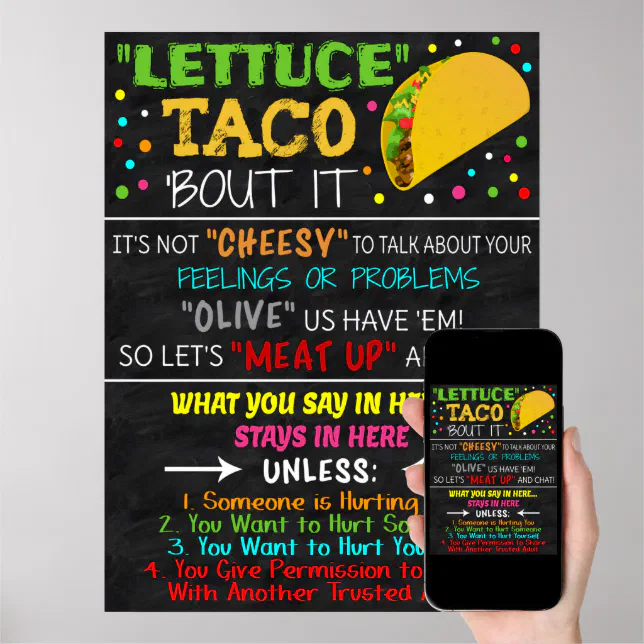 Counseling Office Confidentiality Poster | Zazzle