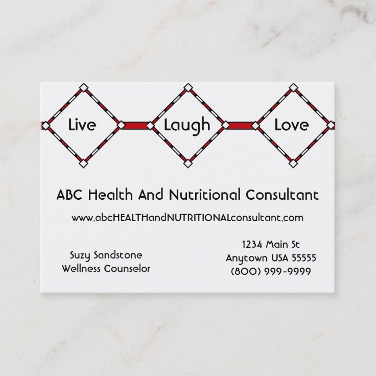 Counseling Services Business Card | Zazzle