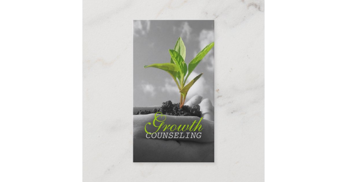 Counseling, Therapist, Spiritual, Life Coach, Business Card | Zazzle