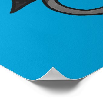 Count Catula Funny Pun Cartoon Poster | Zazzle