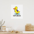 Count Quackula Funny Duck Pun Poster | Zazzle