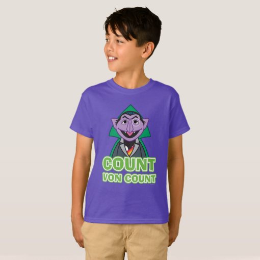 Count von Count Classic Style T-Shirt | Zazzle