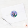 Count von Count Number Cake Birthday Party Classic Round Sticker | Zazzle
