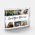 Count Your Blessings Quote Photo Collage | Zazzle
