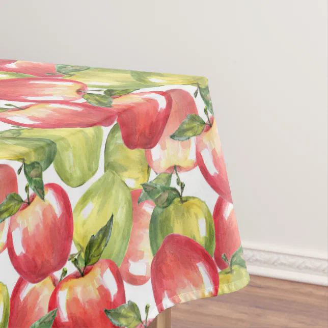 Country Apples Tablecloth | Zazzle