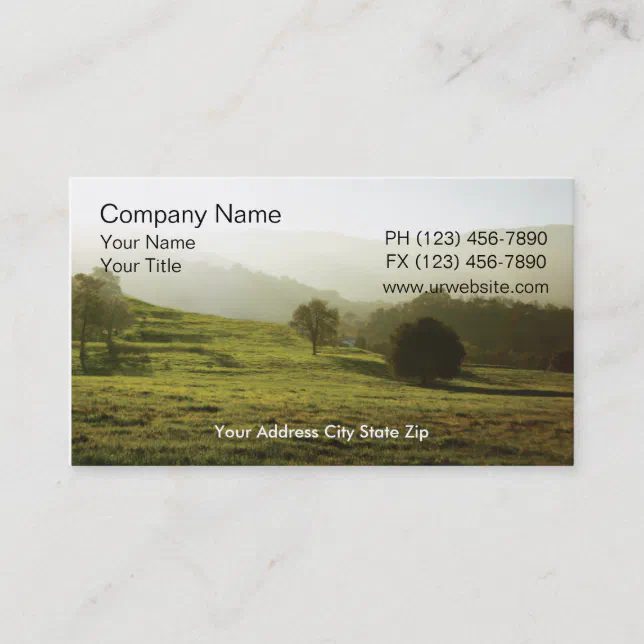 Country Business Card | Zazzle