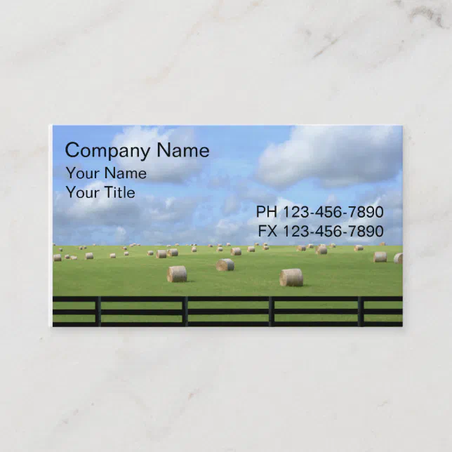 Country Business Cards | Zazzle
