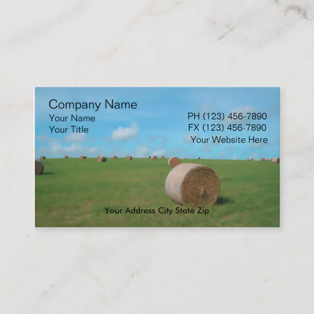 Country Business Cards | Zazzle