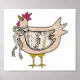 Country Chicken Poster | Zazzle