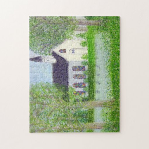 Country Church Jigsaw Puzzle | Zazzle