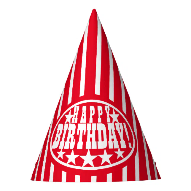Country Fair Birthday Party Hat | Zazzle