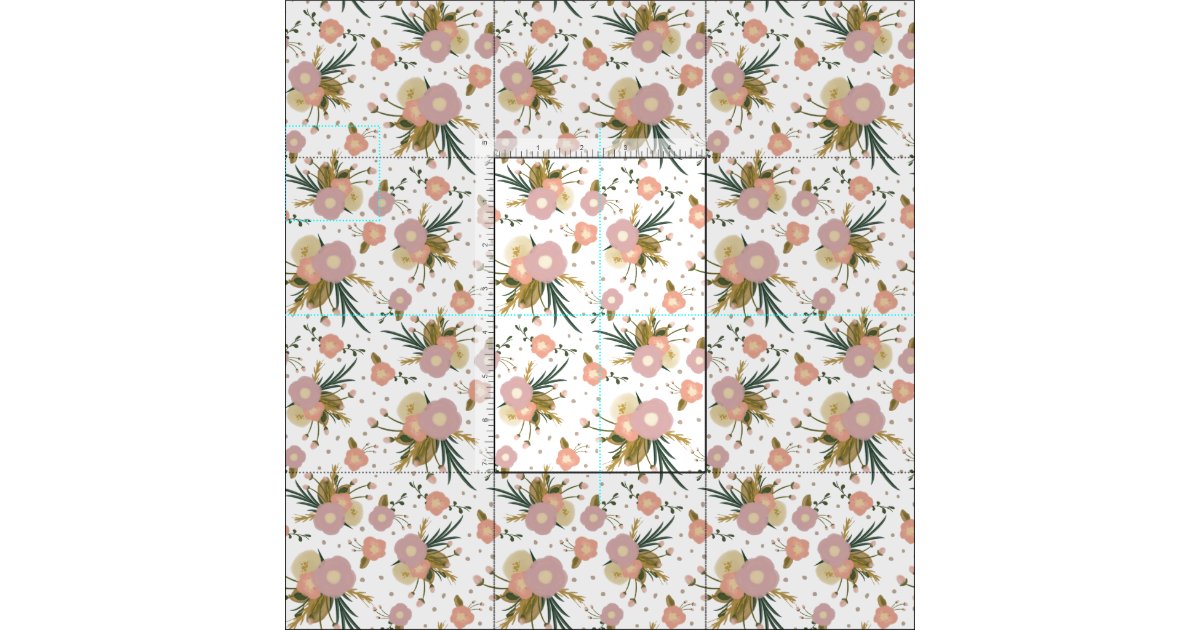Country Floral | Fabric | Zazzle