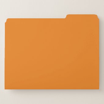 Country Floral Sunflowers Orange File Folder | Zazzle