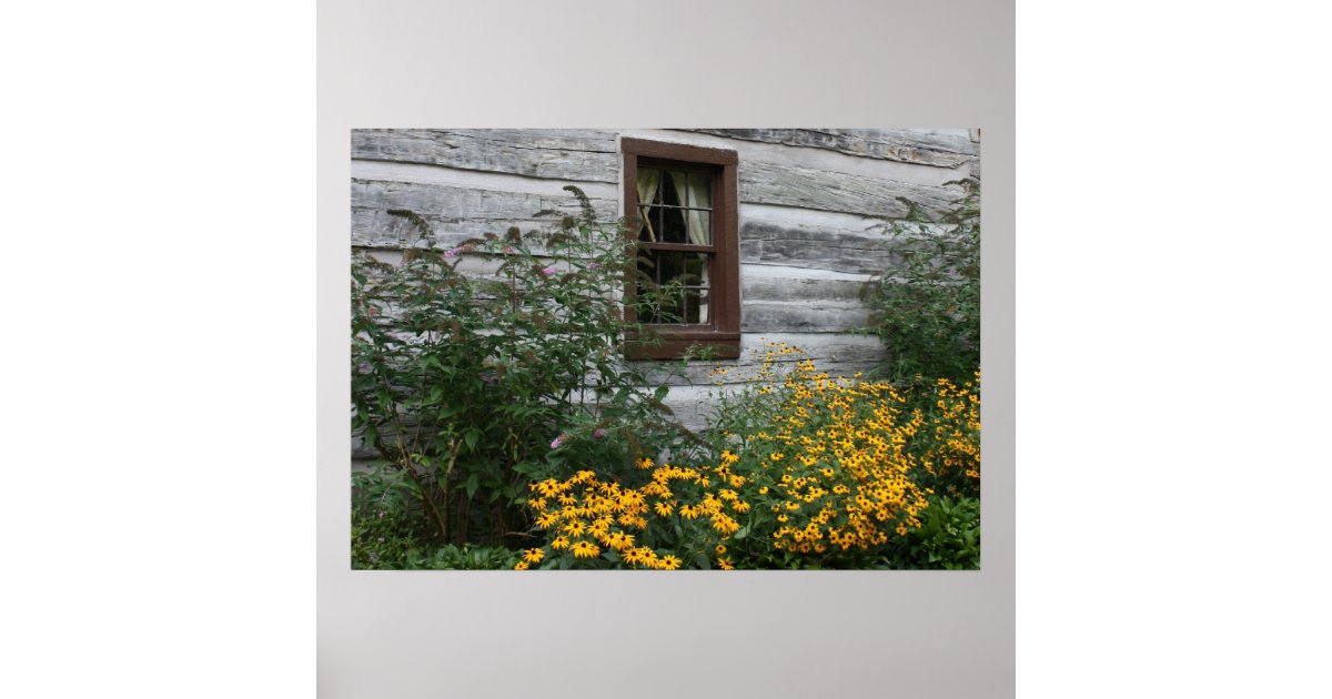 Country Flowers Poster | Zazzle