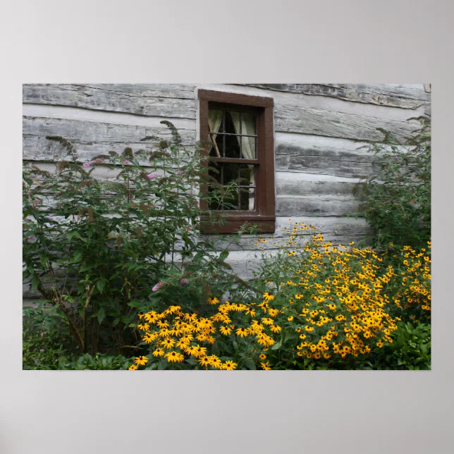 Country Flowers Poster | Zazzle