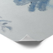 Country French Bunny Rabbit Art Print Poster | Zazzle