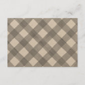 Country Gingham Insert Cards | Zazzle