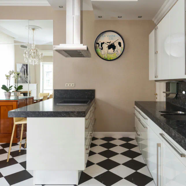 Country Kitchen Wall Clock | Zazzle