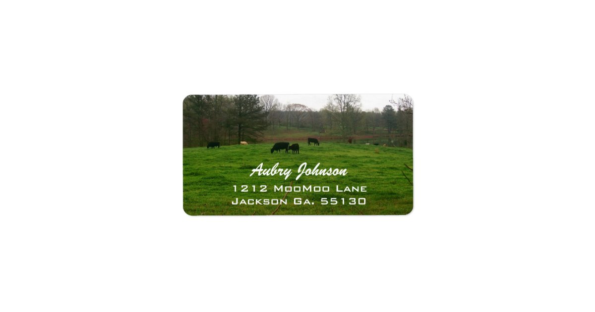 Country Living Address Labels | Zazzle