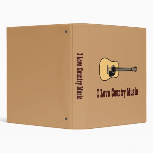 Country Music Binder | Zazzle