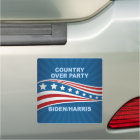 Country Over Party Biden Harris Car Magnet | Zazzle
