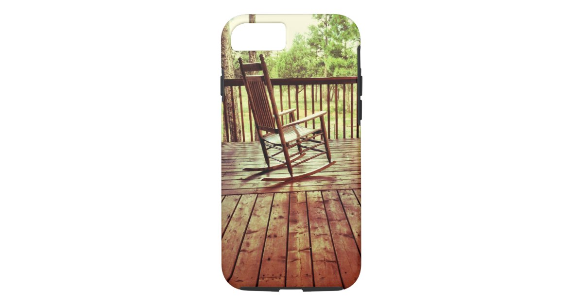 Country Porch Rocking Chair iPhone 7 Case | Zazzle