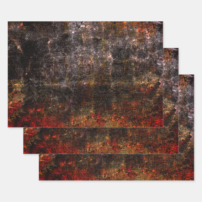 Country Rustic Colorful Vintage Texture Wrapping Paper Sheets | Zazzle