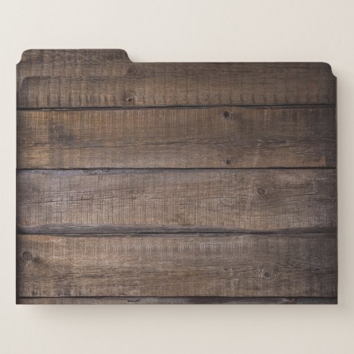 Country Rustic Wood Barn Personalised File Folder | Zazzle