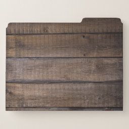 Country Rustic Wood Barn Personalised File Folder | Zazzle