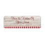 Country Table Product Label | Zazzle