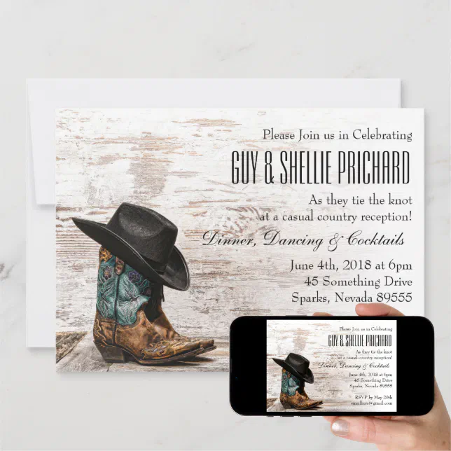 Country Wedding Invitation | Zazzle