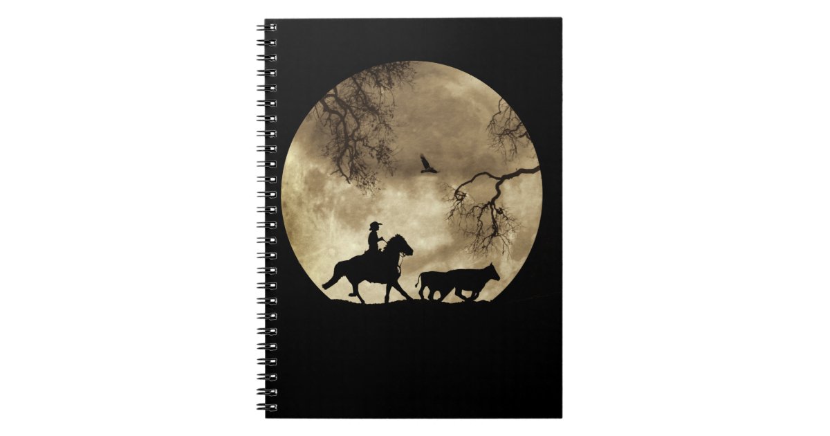 Country Western Cowboy Notebook | Zazzle