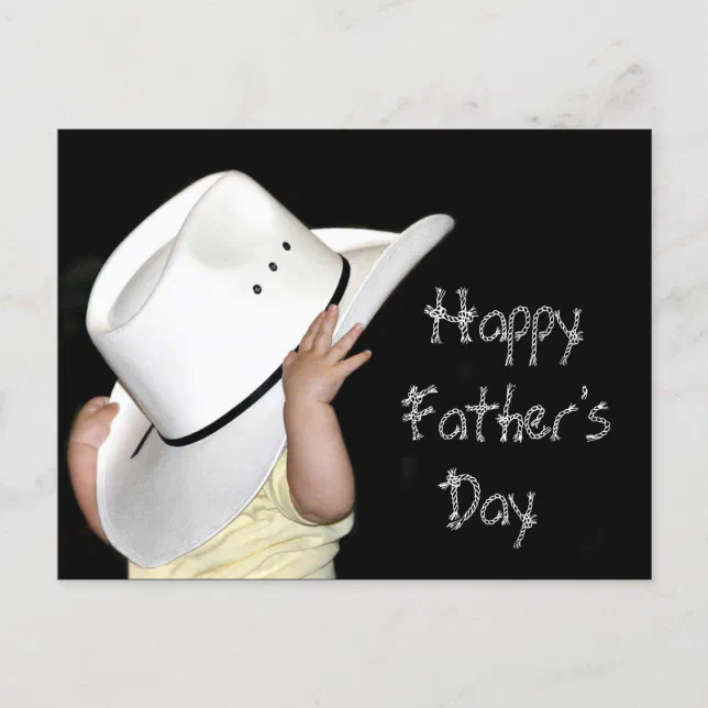 Country Western Fathers Day card | Zazzle